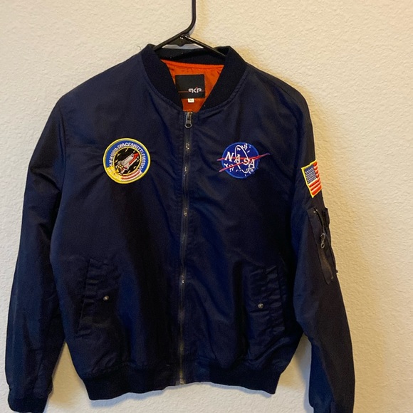 Jackets & Coats | Extra Large Nasa Bomber Style Jacket | Poshmark